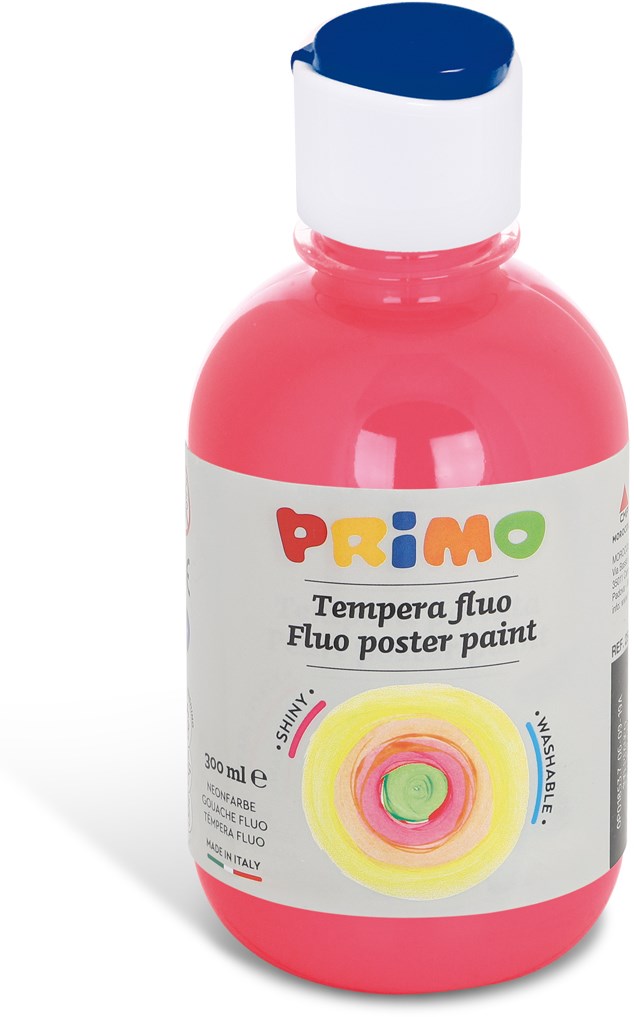 Peinture pour poster Primo Ready-mix FLUO fuchsia, flacon 300 ml avec ...